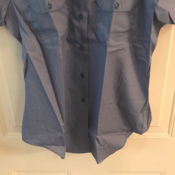 Conqueror | Shirts | Conqueror Mens Blue Button Down Uniform Shirt Nwot ...